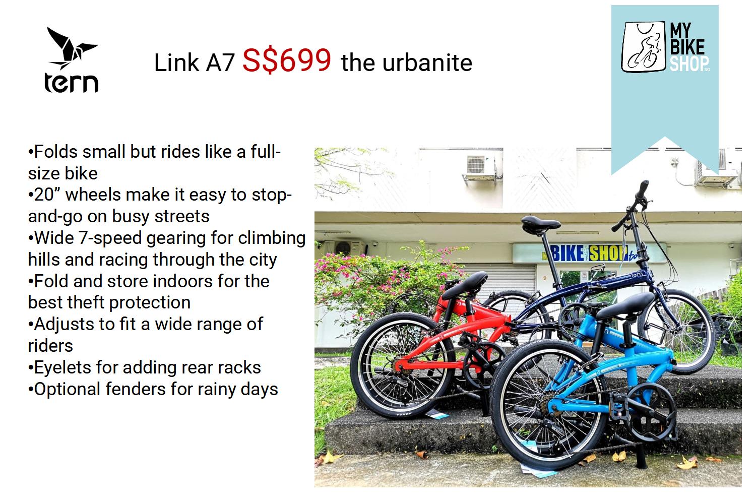 Folding bikes between S$700 – S$1400 – MY BIKE SHOP
